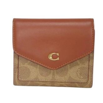 Coach Pre-owned Wyn Small Wallet Trifold Wallet - - Pre-owned - Damen - Beige - ONE SIZE