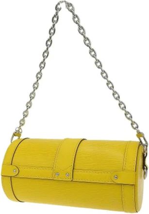 Louis Vuitton Pre-owned Tissu sacs-louis-vuitton - Femme - Pre-owned - Jaune - Taille: ONE Size