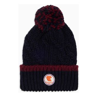 Gallo Gallo, unisex, Accessoires, Multicolore, Taille: ONE Size Turn-up Beanie Cable Knit