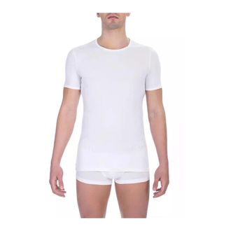 Dirk Bikkembergs Klassisches wei&szlig;es Baumwoll-T-Shirt - - Underwear - Herren - Wei&szlig; - XL