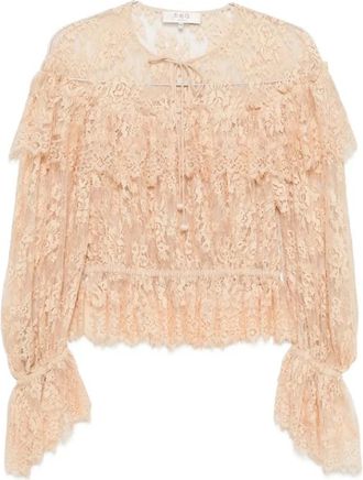 Sea NY Femme, Blouses et Chemises, Beige, Taille: 38 FR Sharleen L/S Top
