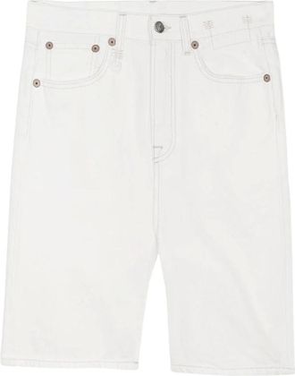 R13 Femme, Shorts, Blanc, Taille: W28 Janis Short