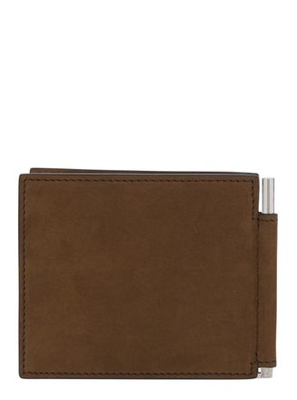 Tom Ford Mens Wallet Calf Leather Brown