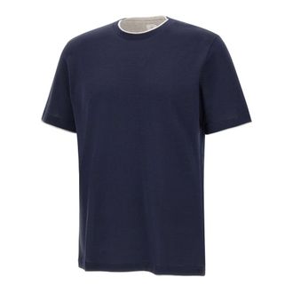 Eleventy T-Shirts - - Tops - Herren - Blau - S
