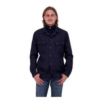 Tagliatore Homme, Vestes, Bleu, Taille: L Calvin Jacket