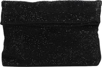 Twentyfourhaitch Femme, Sacs, Noir, Taille: ONE Size Mini Pochette in Maglia Strass