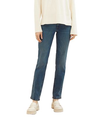 Tom Tailor Damen Alexa Straight Jeans, 10281 - Mid Stone Wash Denim, 29/32