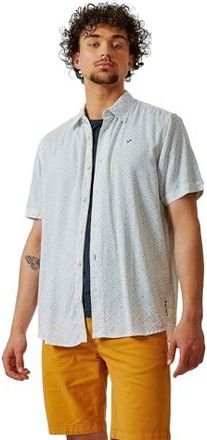 Kaporal Chemise Blanche imprimée Homme - Raja - XL - Blanc