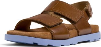 Camper Jungen Unisex Kinder Brutus K800598 2-Strap Sandal, Mittelbraun 002, 30 EU
