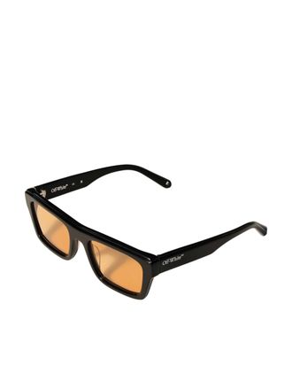 Off-white Unisex Sunglasses Flint Shiny Black Acetate