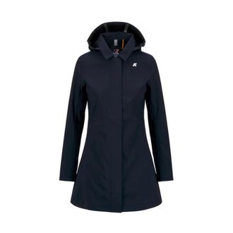 K-Way Mathy Bonded Jacket - - Jackets - Damen - Blau - M