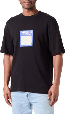 Jack & Jones JORMYKONOS GEO Front Tee SS C.N LN