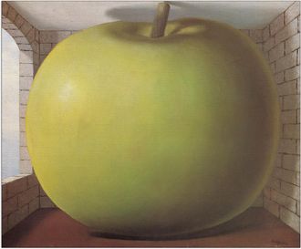 Artopweb Panneau décoratif, MAGRITTE - La Chambre dÉcoute - 77x64