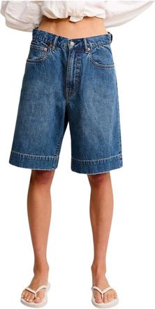 Denimist Femme, Shorts, Bleu, Taille: W29 Keaton Relaxed Short