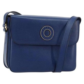 Celine Sac bandouli&egrave;re vintage doccasion - Femme - Pre-owned - Bleu - Taille: ONE Size
