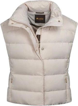 Moorer Femme, Vestes, Beige, Taille: 36 FR Mily-Os