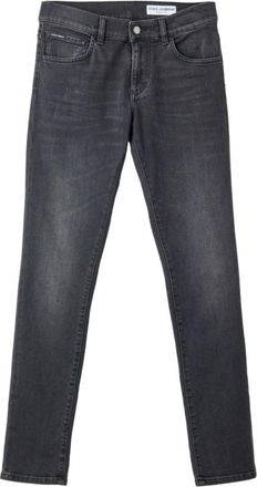 Dolce & Gabbana Homme, Jeans, Noir, Taille: S Jeans Skinny Cinque Tasche