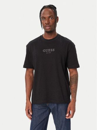 Guess T-Shirt M6BI55 K6192 Schwarz Oversize