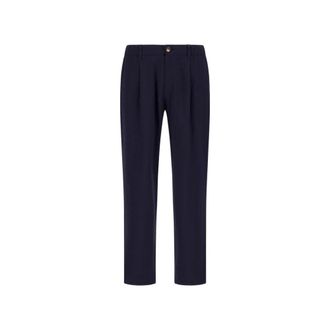 Herno Homme, Pantalons, Bleu, Taille: L Straight Pantalons