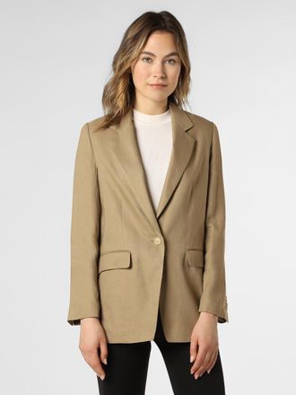 Drykorn Blazer mit Leinen-Anteil Damen braun