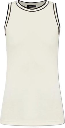 Fabiana Filippi Femme, Tops, Beige, Taille: 36 FR Top sans manches
