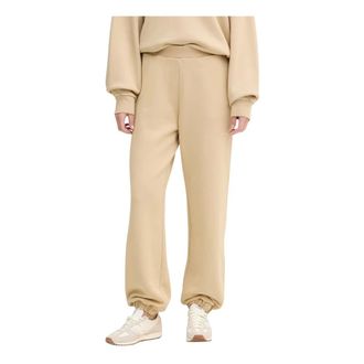 Emporio Armani High Waist Sweatpants - - Trousers - Damen - Beige - S