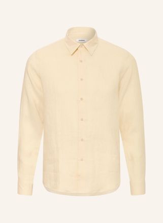 Sandro Sandro Leinenhemd Regular Fit beige