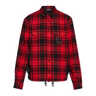 Dsquared2 Gekariertes Hemd - - Shirts - Herren - Rot - XS