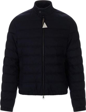 Moncler Homme, Vestes, Bleu, Taille: L Luray Short Down Jacket