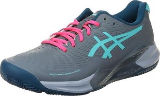 Asics Homme Gel-Challenger 14 Padel Sneaker, Metropolis/Energy Aqua, 44 EU