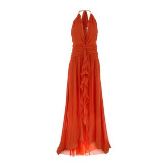 Blumarine Damen, Kleider, Orange, XSGr&ouml;&szlig;e