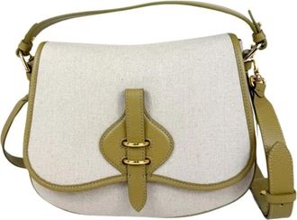Coccinelle Femme, Sacs, Vert, Taille: ONE Size Mavery Canvas Shoulder Bag