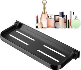 Generico Faltbares Wandregal - Elegant Premium f&uuml;r Badezimmer, schwebend, Aluminium, klappbare Regale, montiert auf dem Tisch, vielseitig einsetzbar f&uuml;r den In