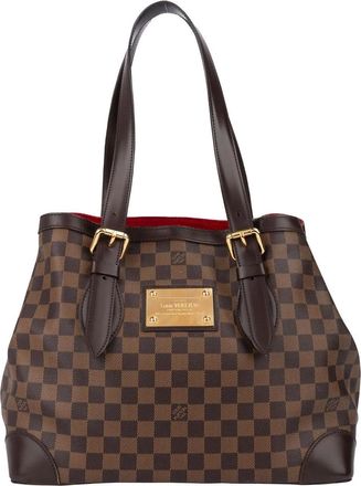 Louis Vuitton Crossbody Bags - Louis Vuitton Damier Ebene Monogram Hampstead MM H - Gr. unisize - in Bunt - f&uuml;r Damen