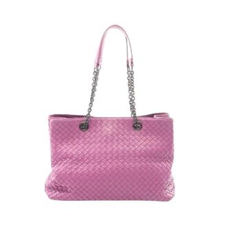 Bottega Veneta Sac cabas en cuir Intrecciato Pre-owned - Femme - Pre-owned - Rose - Taille: ONE Size