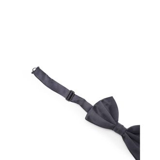 Dolce & Gabbana Mens Gray Silk Bowtie Accessory