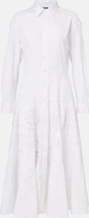 Polo Ralph Lauren Hemdblusenkleid aus Baumwollpopeline