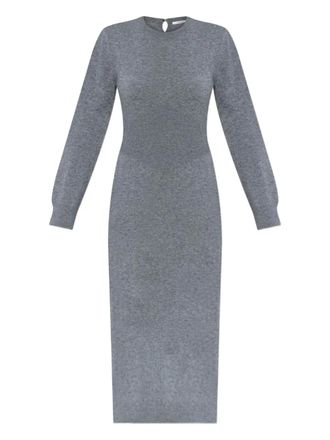 Givenchy robe c&ocirc;tel&eacute;e &agrave; coupe mi-longue - Gris
