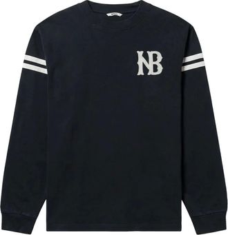 Nikben Homme, Sweatshirts et sweats &agrave; capuche, Noir, Taille: M Legends LS Tee