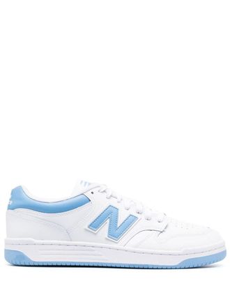 New Balance baskets &agrave; semelle &eacute;paisse 480 - Blanc