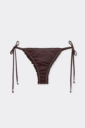 Calzedonia Brazilian-bikinihose Mit Schmalen B&auml;ndchen Classic Doll Braun