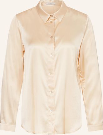 Lilienfels Lilienfels Hemdbluse Aus Seide beige
