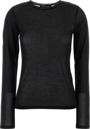 Our Legacy Femme, Tops, Noir, Taille: 38 FR Super Slim Longsleeve