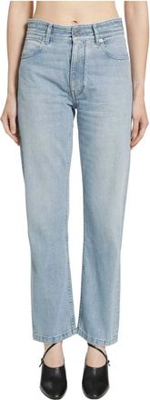Jil Sander Femme, Jeans, Bleu, Taille: W27 Pantalon en denim Regular
