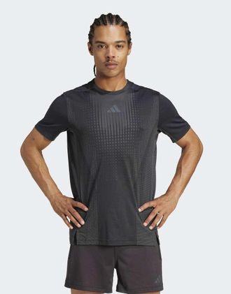 adidas adidas Performance - Airchill - T-shirt - Noir et gris