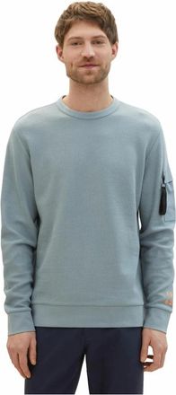 Tom Tailor Herren, Sweatshirts & Hoodies, Blau, MGr&ouml;&szlig;e