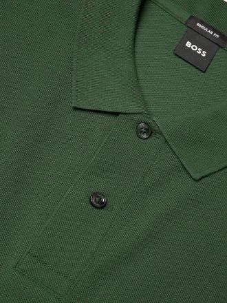 HUGO BOSS Cotton Polo Shirt - Green
