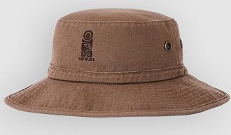 Rip Curl S-Series Wide Brim Hat Bucket Hat walnut