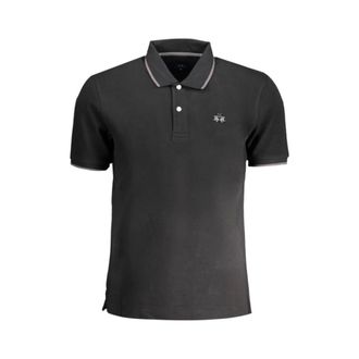 La Martina Homme, Tops, Noir, Taille: XL Polo Nero
