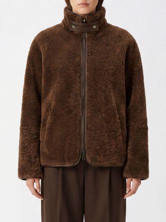 Brunello Cucinelli Wendejacke aus Shearling mit Stehkragen und Rei&szlig;verschluss